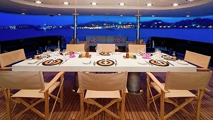 CYAN yacht for charter (Codecasa, 48.71m, 1997)